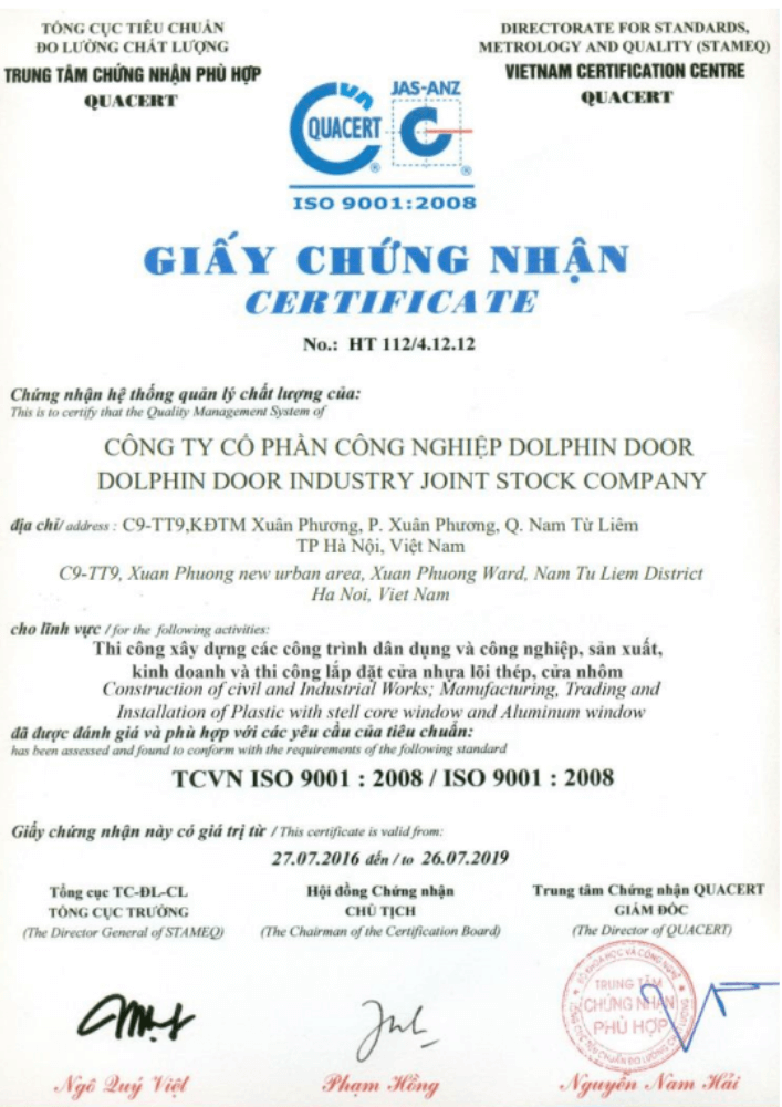 Cửa đi xếp trượt Slim Dolphin Door - Nhôm hệ XF63