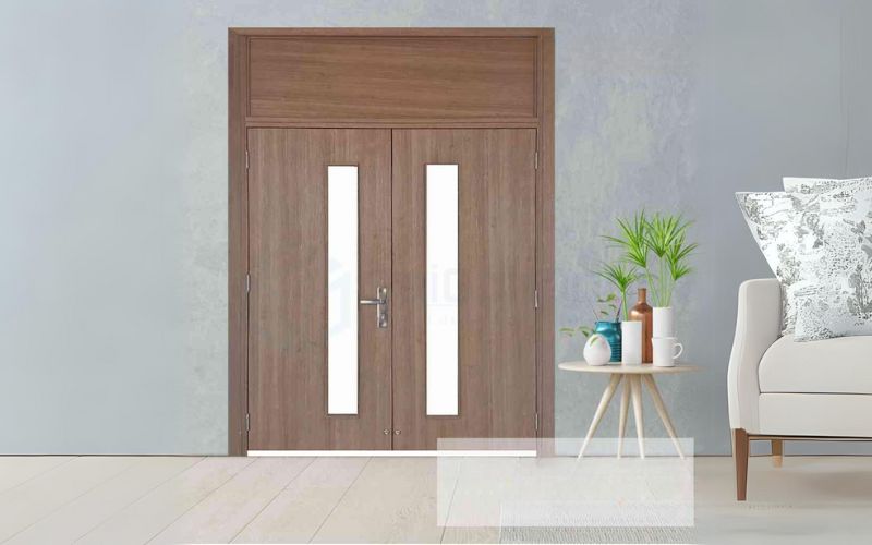 Top 5 mẫu cửa gỗ chính 2 cánh hợp thời đại nhất